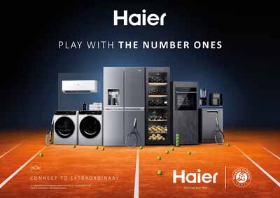 Play with the Number Ones: Haier Stars in Paris as Official Partner of ...